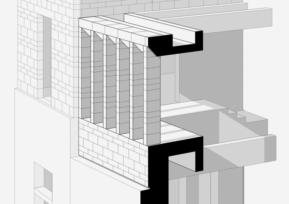 PERMEABLE THRESHOLD: FACADE DEVELOPMENT, ŻEBBUĠ - Valentino Architects
